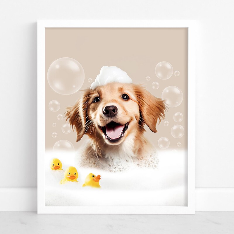 Dog Bathroom Sign - Etsy