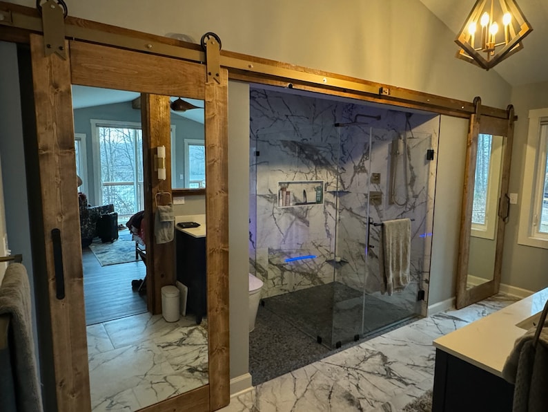 Mirror Sliding Doors - READ DESCRIPTION - Etsy