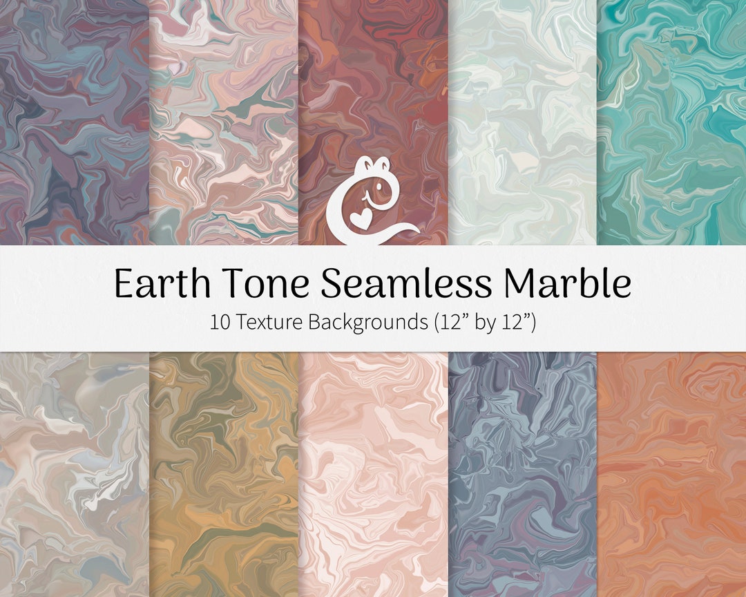 Earth Tone Marble Seamless Pattern Background, Digital Download ...
