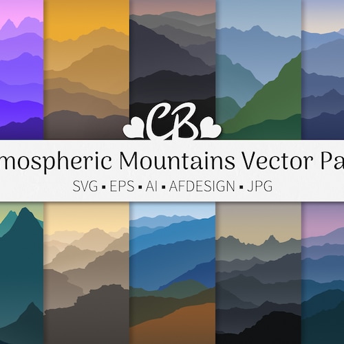 Mountains SVG - Etsy