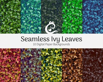 Paper Ivy Leaves - Etsy