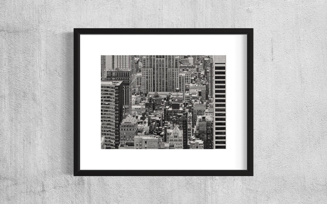 Streets of Manhattan II, New York, Fabian Kimmel Fine Art Print Giclée ...