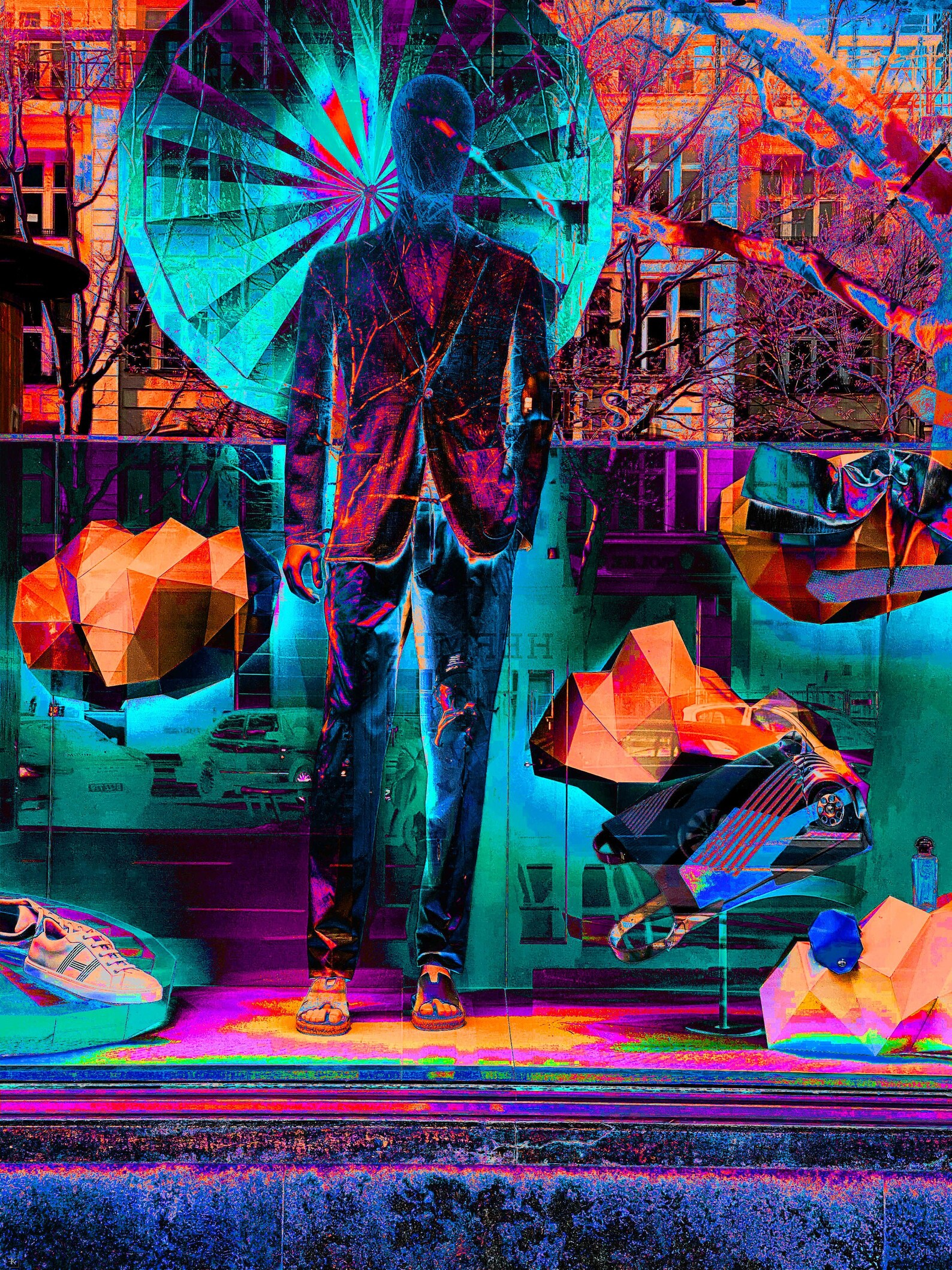 Hermes Poster Photo Print Fashion Print Red | Etsy