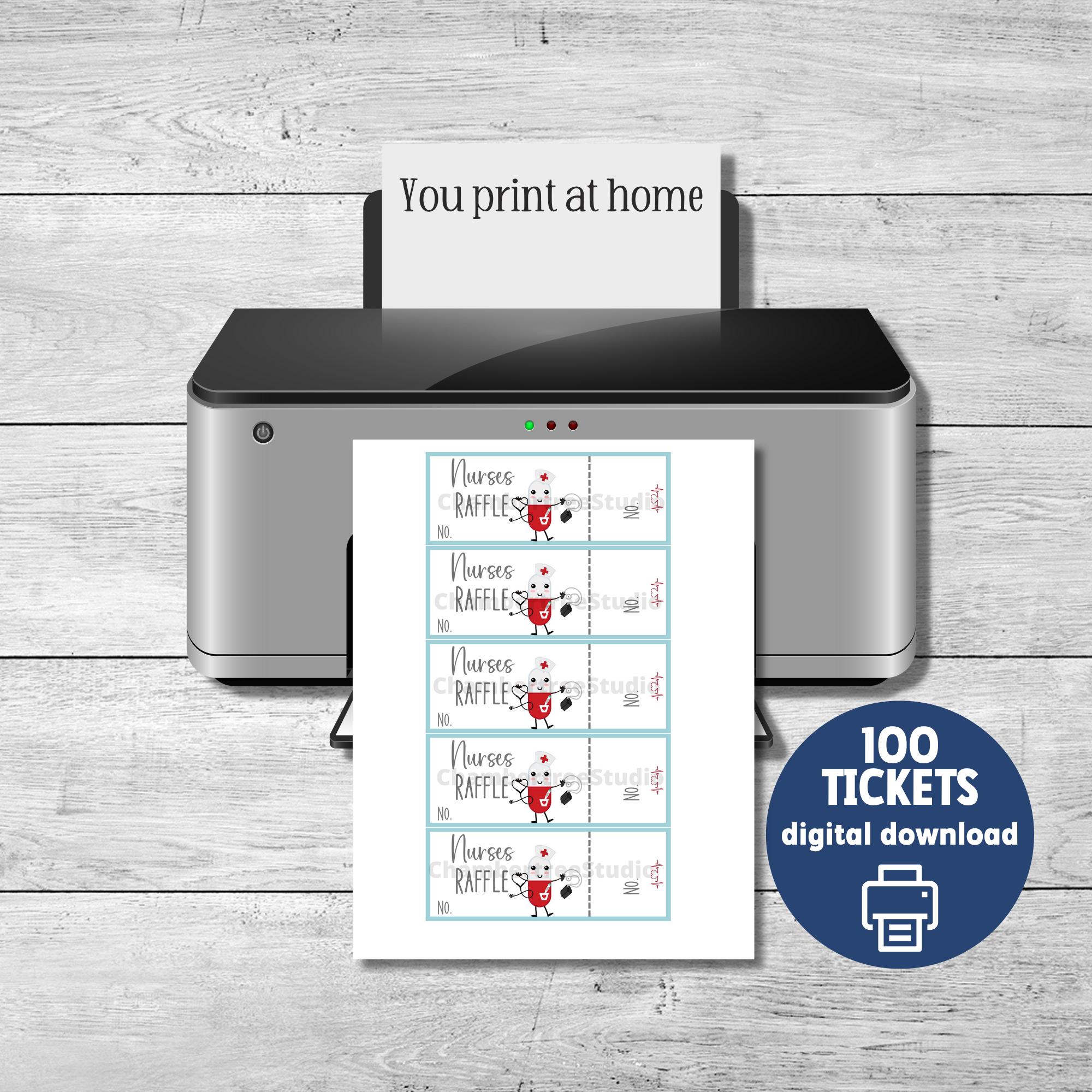 Nurse Week Raffle Tickets, Happy Nurses Week, Enter to Win, Fundraising ...