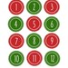 Advent Calendar Numbers, 2" Size, DIY Advent Calendar Kit, Printable ...