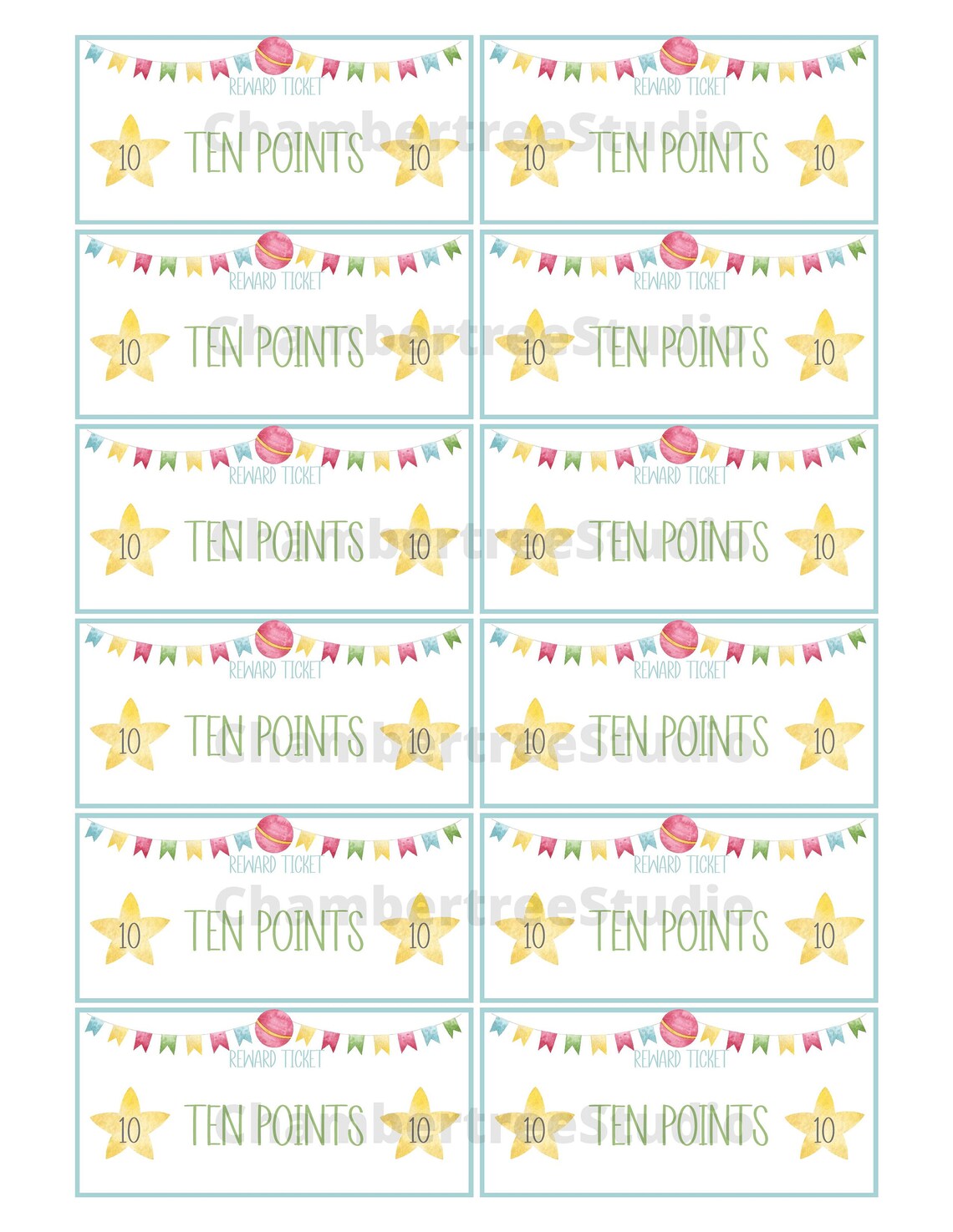 Kids Reward Coupons, Positive Behavior Points, Kids Reward System ...