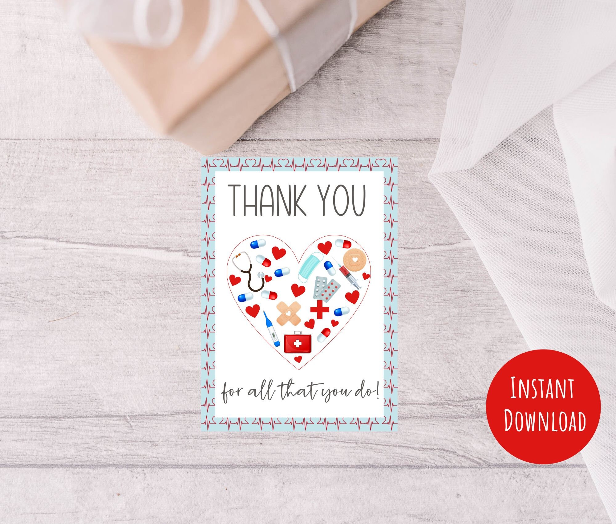 Nurse Practitioner Week Appreciation Gift Tag, Tags for Nursing Staff ...