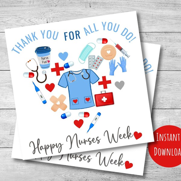 Happy Nurses Week - Etsy
