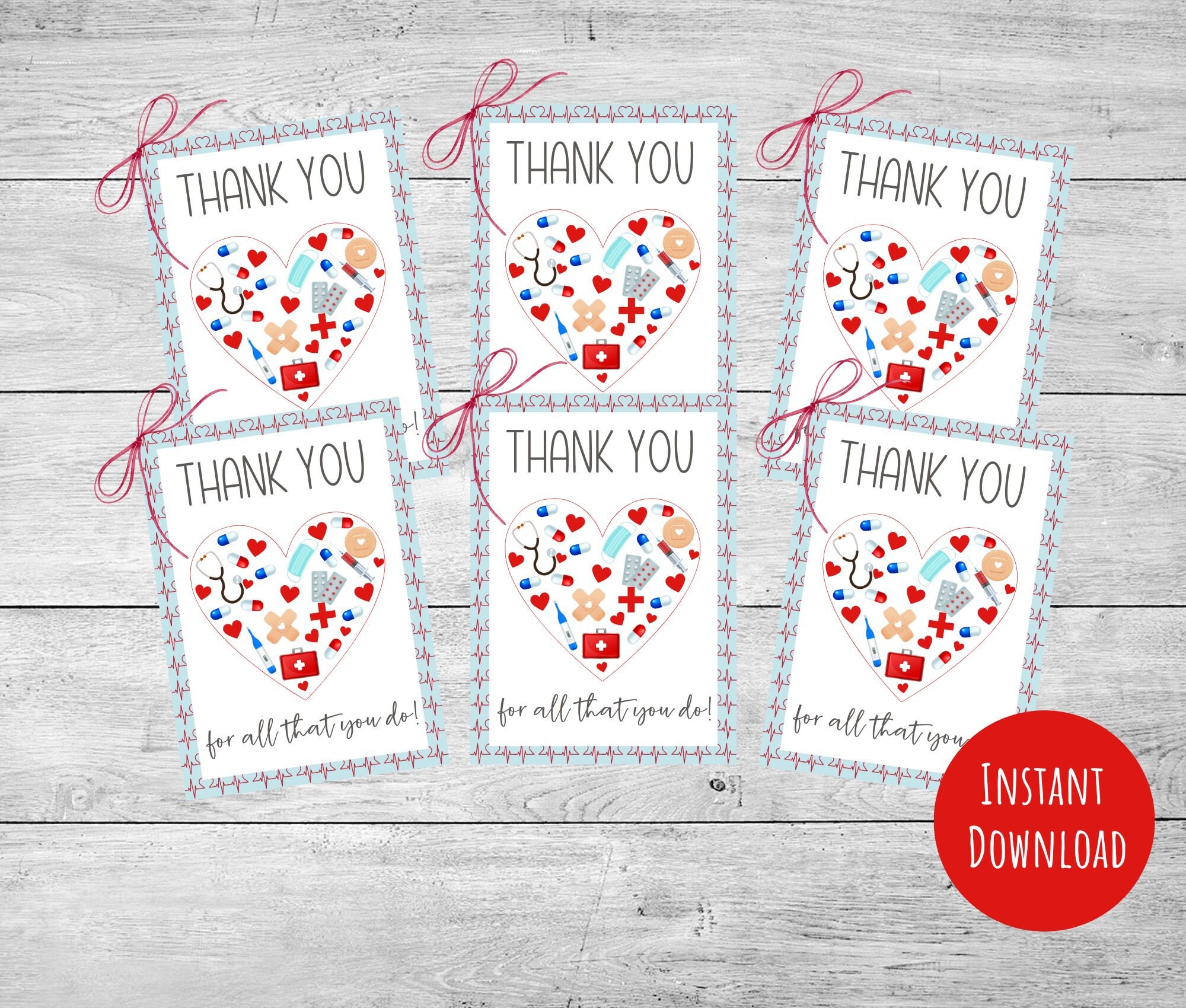 Nurse Practitioner Week Appreciation Gift Tag, Tags for Nursing Staff ...