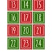 Advent Calendar Numbers, 1.5" & 2", DIY Advent Calendar Kit, Printable ...