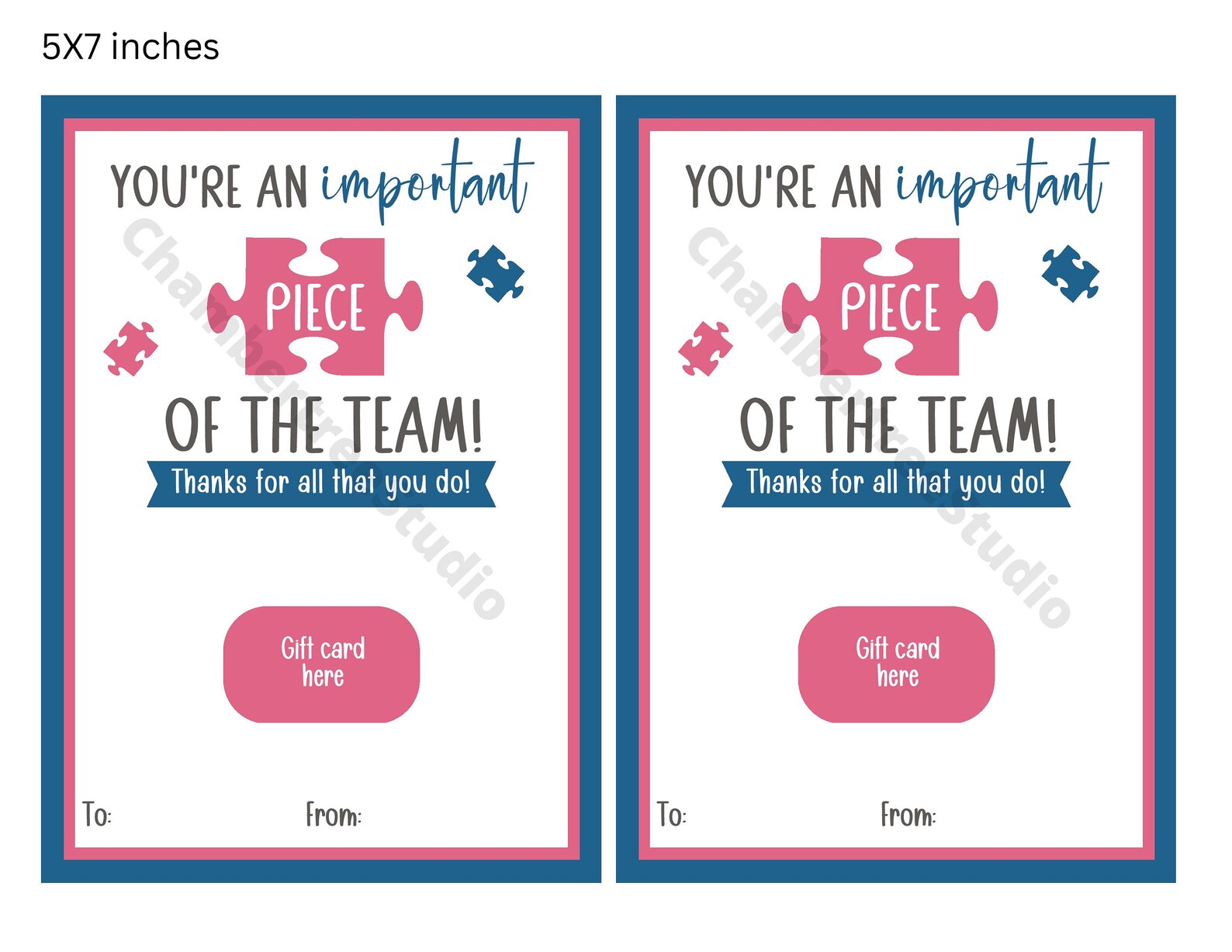 Administrative Professionals Day Gift Card Holder, Employee ...