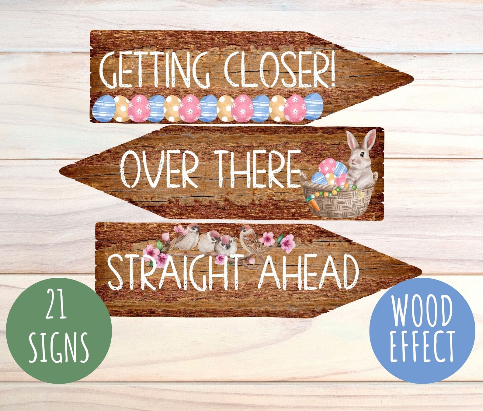 Easter Egg Hunt Signs, Easter Activity for Kids, Scavenger Hunt, Easter ...