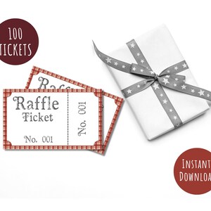 Autumn Fall Raffle Tickets, 2.1 X 3.4, Printable School Fundraiser ...