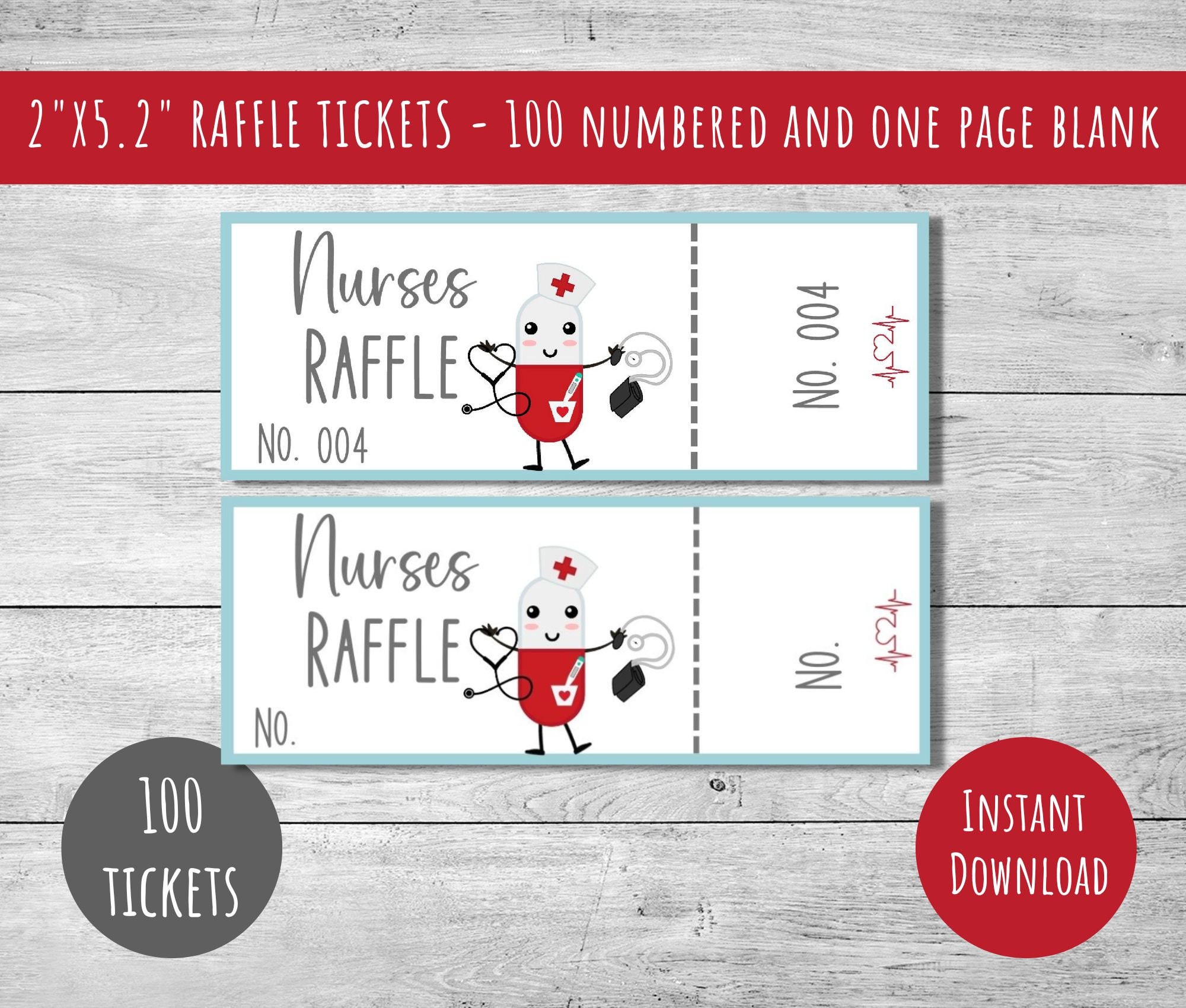 Nurse Week Raffle Tickets, Happy Nurses Week, Enter to Win, Fundraising ...