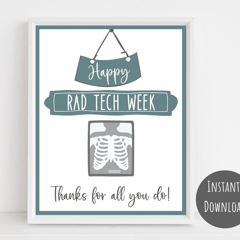 Rad Tech Week Banner - Etsy