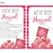 You've Been Hugged, Valentine's Day Game, Valentine's Day Printable ...
