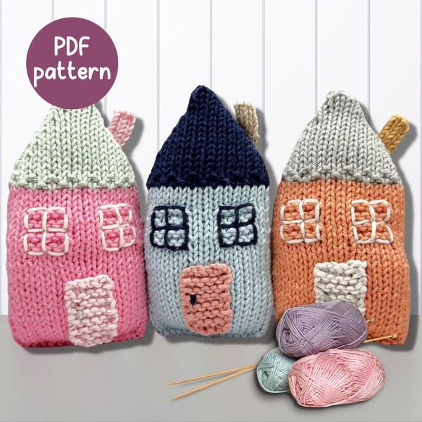 Knitted Houses - Etsy