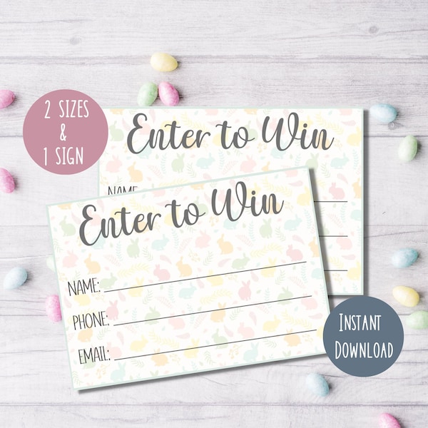 Raffle Basket Sign - Etsy