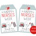 Nurses Week Appreciation Gift Tag, Thank You for All You Do, School ...