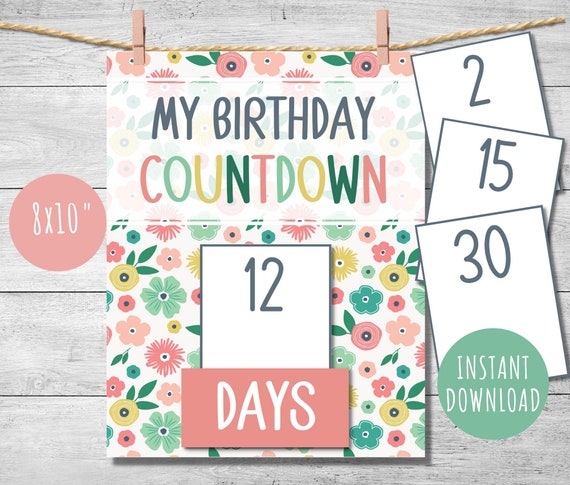 Make Your Own Countdown Calendar And Notepad Club Chica 46 Off