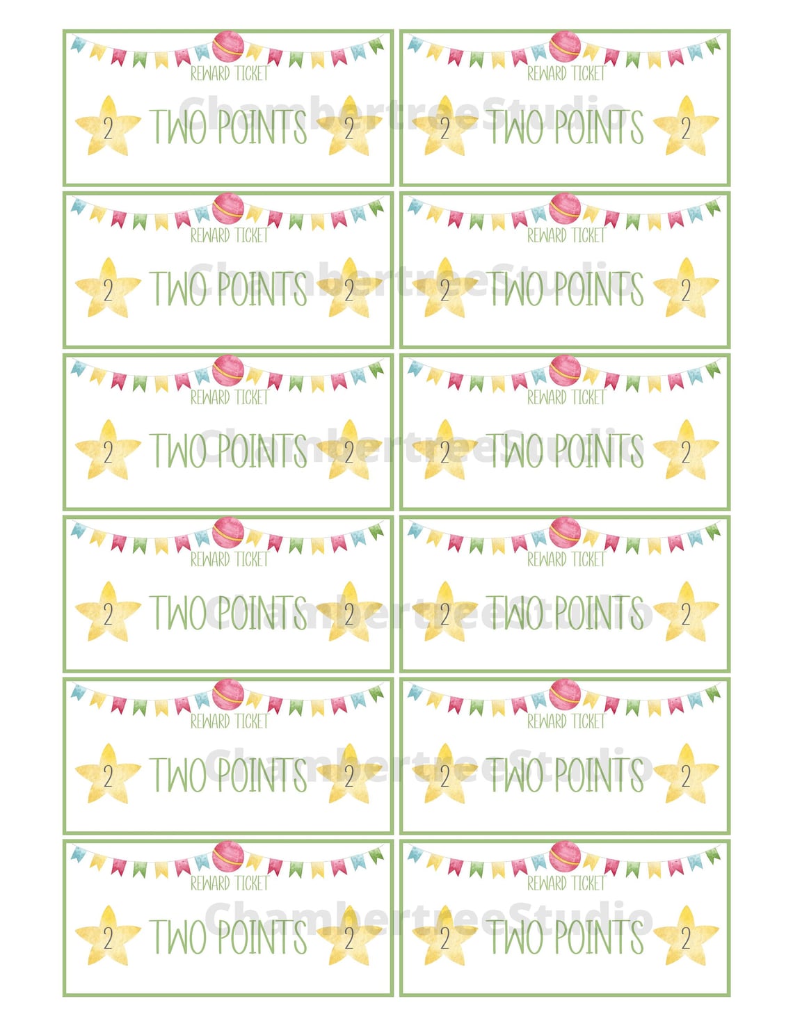 Kids Reward Coupons Positive Behavior Points Kids Reward - Etsy
