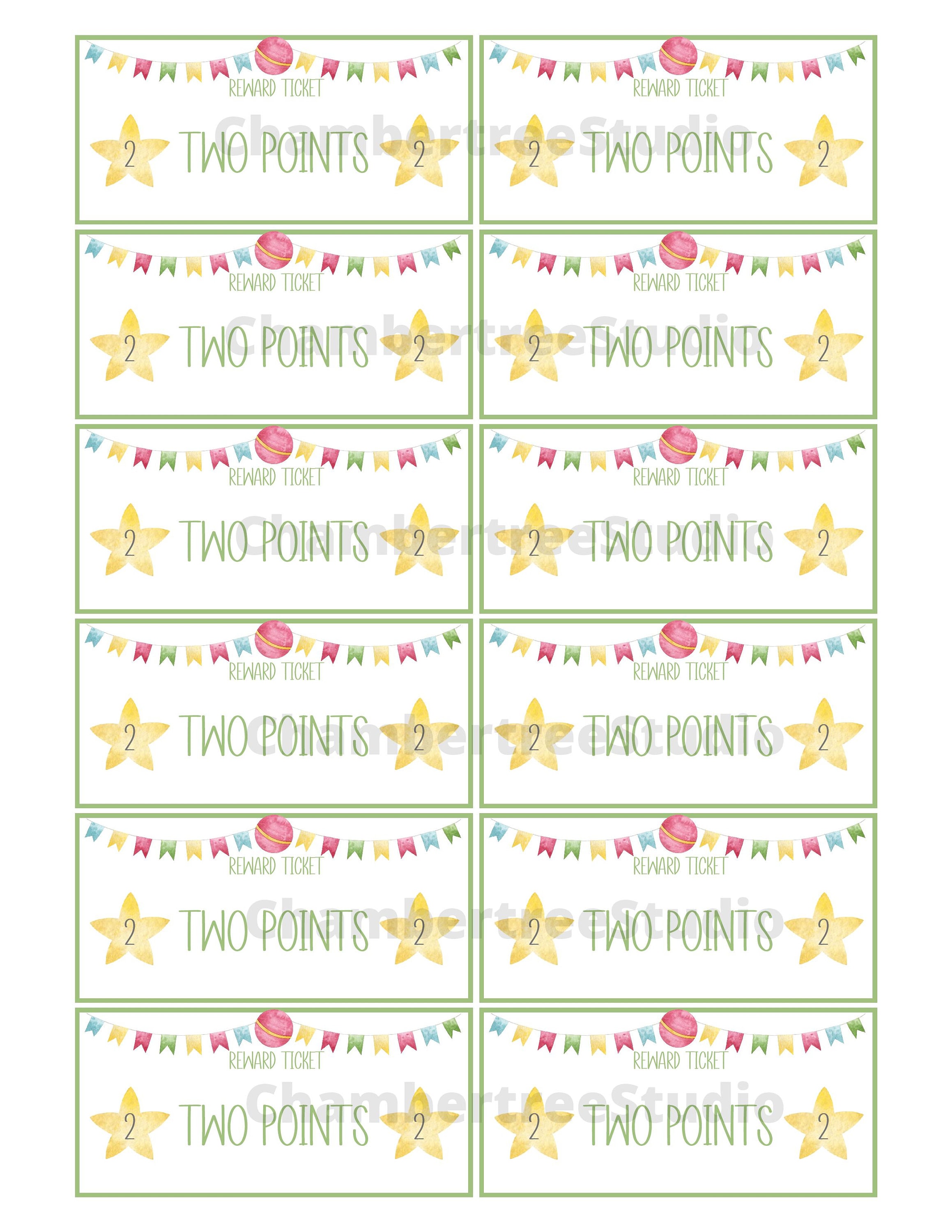 Kids Reward Coupons, Positive Behavior Points, Kids Reward System ...