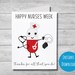 Funny Nurse Week Appreciation Card, 3 Sizes, Happy Nurses Week ...