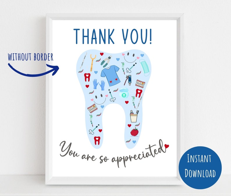 Dental Hygienist Week Appreciation Sign, Dental Assistant, Dental Staff ...