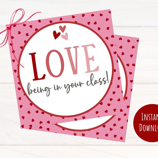 Class Valentines - Etsy