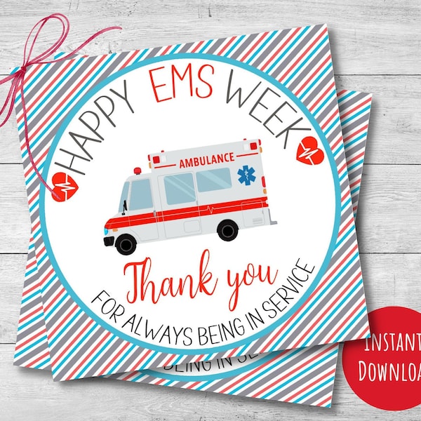 Ems Week Printable - Etsy