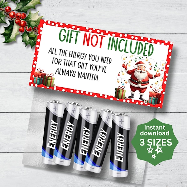 Gift Not Included Batteries - 60+ Gift Ideas for 2026