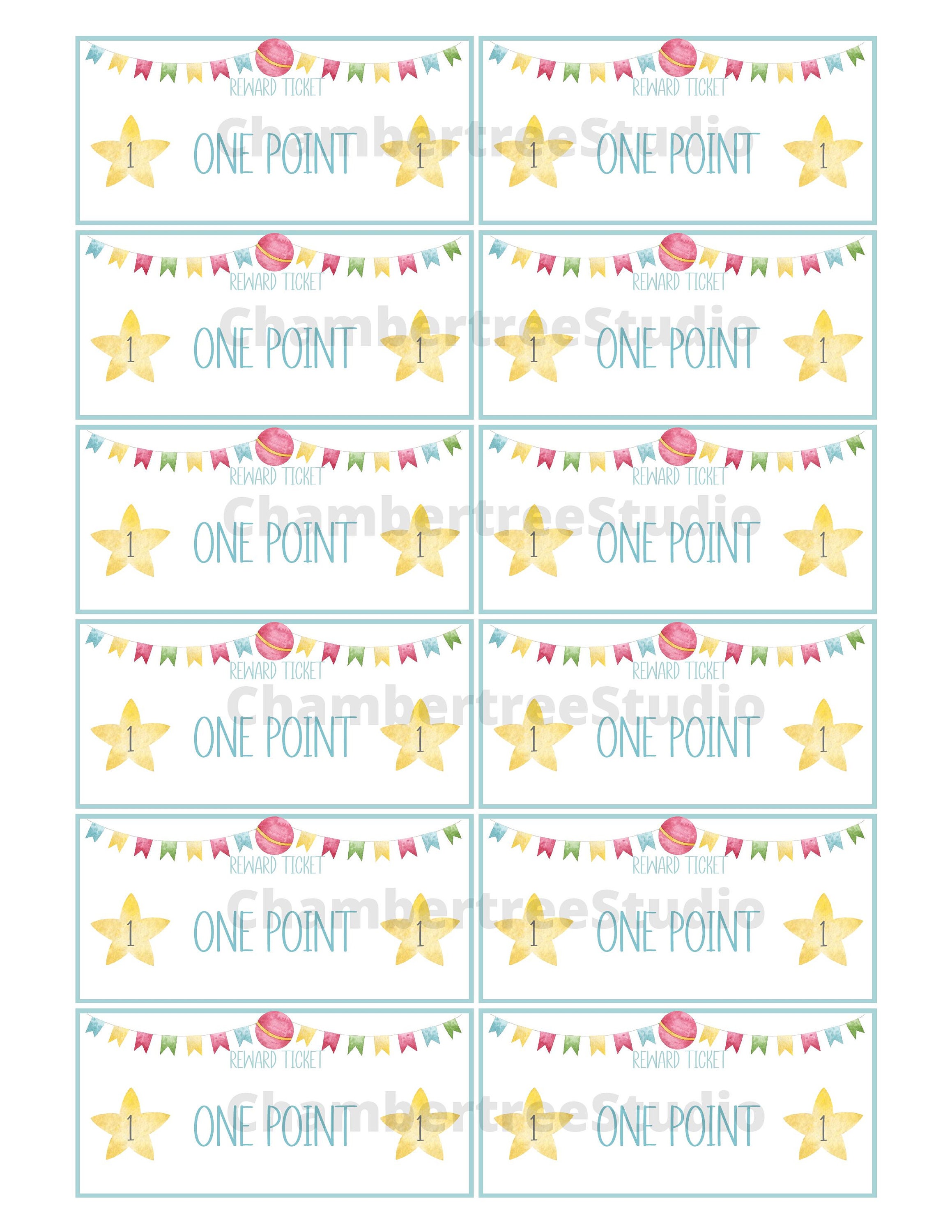 Kids Reward Coupons, Positive Behavior Points, Kids Reward System ...