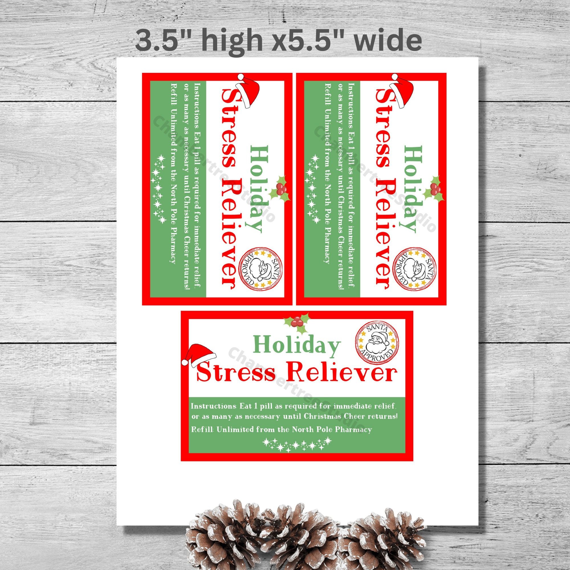 Fun Christmas Gag Gift, Secret Santa Gift Idea, Holiday Stress Reliever ...