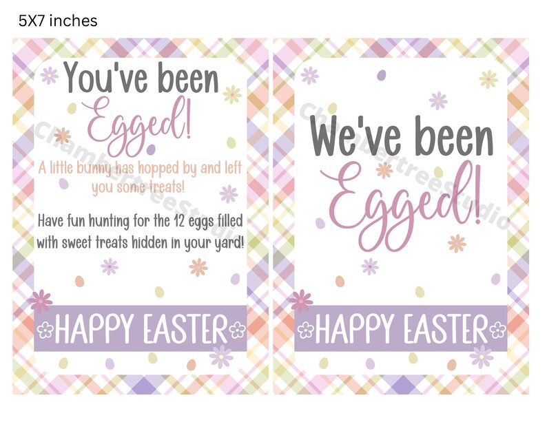 You've Been Egged, Easter Egg Game, Easter Egg Hunt, Neighborhood ...