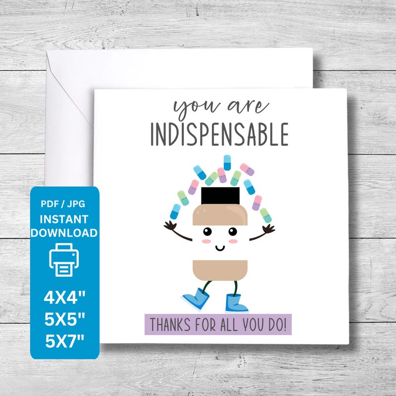 Pharmacist Note Cards - Etsy