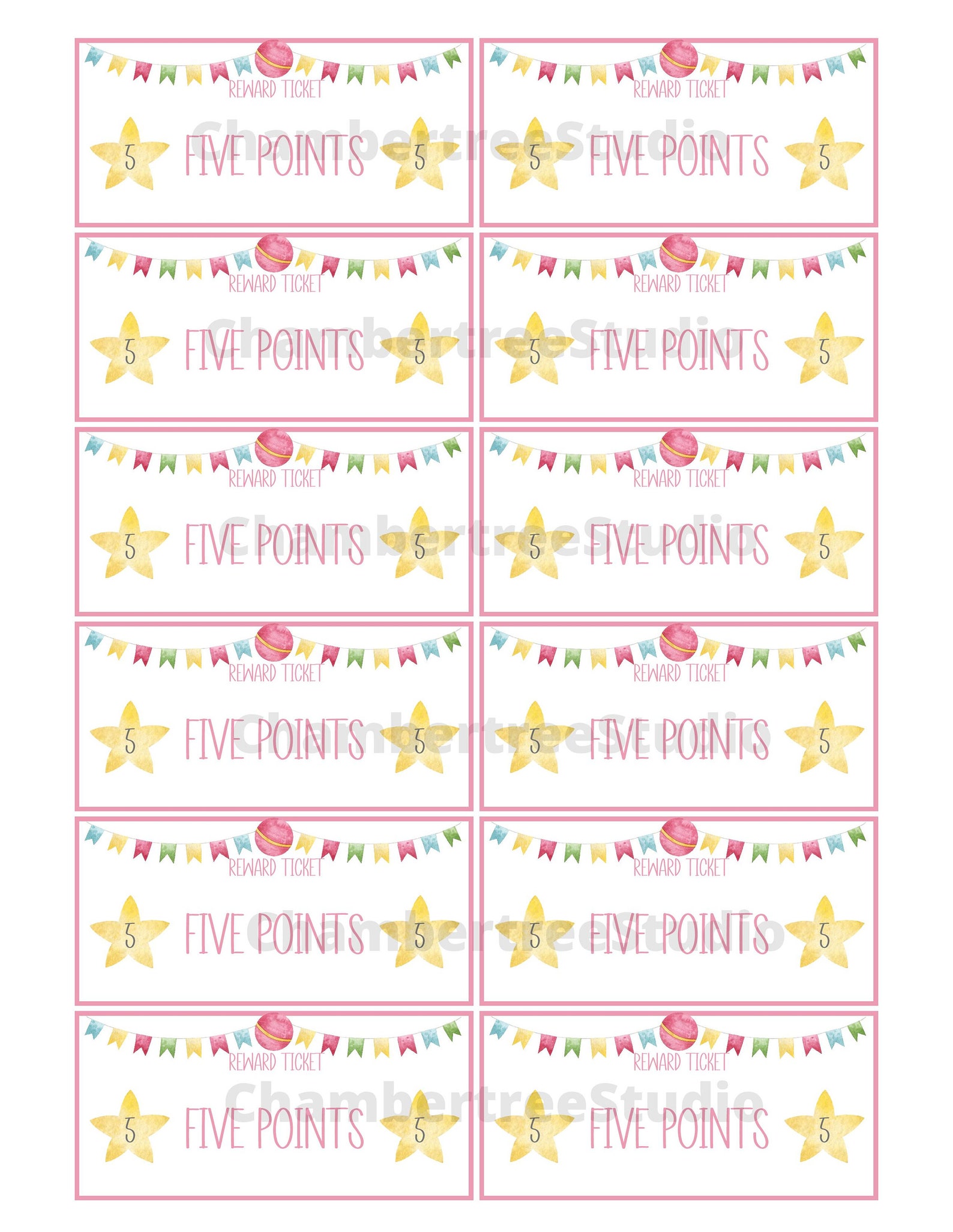 Kids Reward Coupons, Positive Behavior Points, Kids Reward System ...