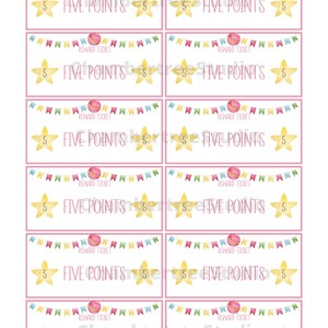 Kids Reward Coupons, Positive Behavior Points, Kids Reward System ...