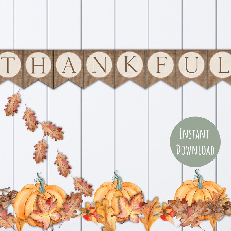 Autumn Banner - Etsy