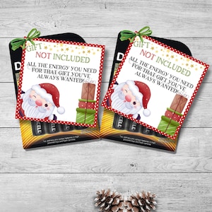 Gift Not Included Tag, White Elephant Gift Tag, Fun Christmas Gag Gift ...