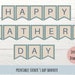 Father's Day Banner Printable Father's Day Garland - Etsy