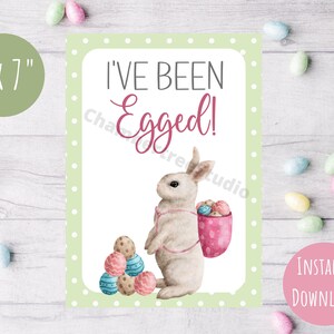 You've Been Egged Easter Game, Neighbor Game, Coworker I've Been Egged ...