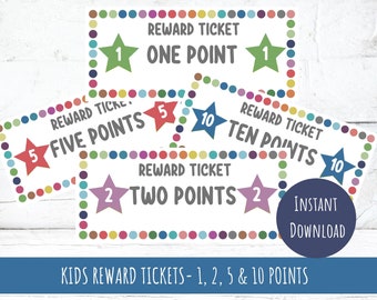 Kids Reward System - Etsy