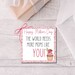 Mother's Day Gift Tag, Printable Cookie Tag, Mom Tags, 3" & 4" Square ...