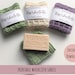 Printable Washcloth Labels, Handmade Washcloth Wrap, Instant Download ...