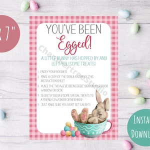 You've Been Egged, Easter Egg Game, Neighbor Game, Coworker I've Been ...