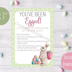 You've Been Egged Easter Game, Neighbor Game, Coworker I've Been Egged ...