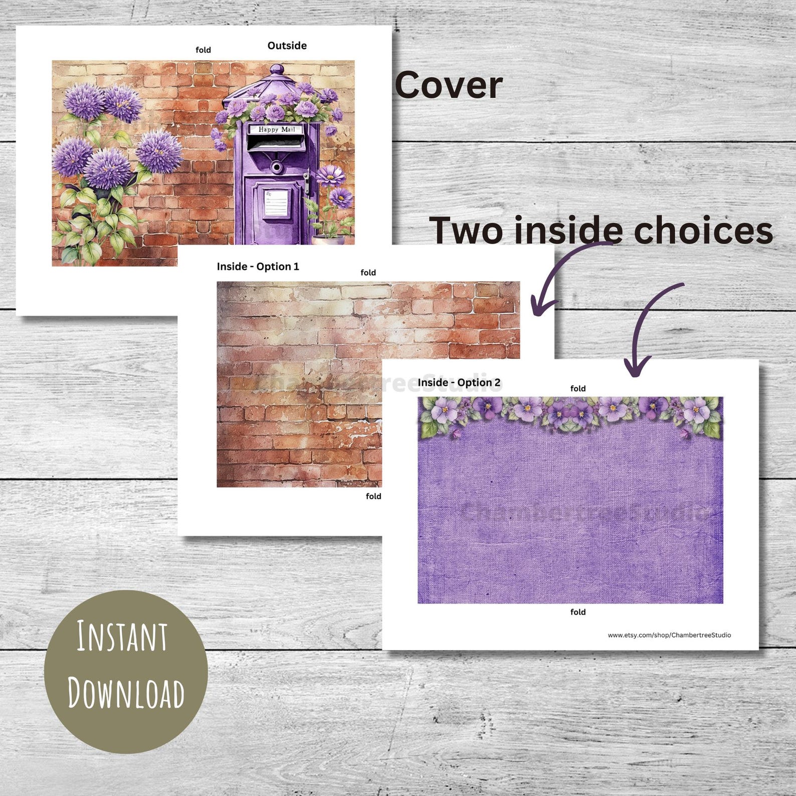 Happy Mail Folio Kit, Foldable Card Gift for Mom, Sister, Friend, Junk ...