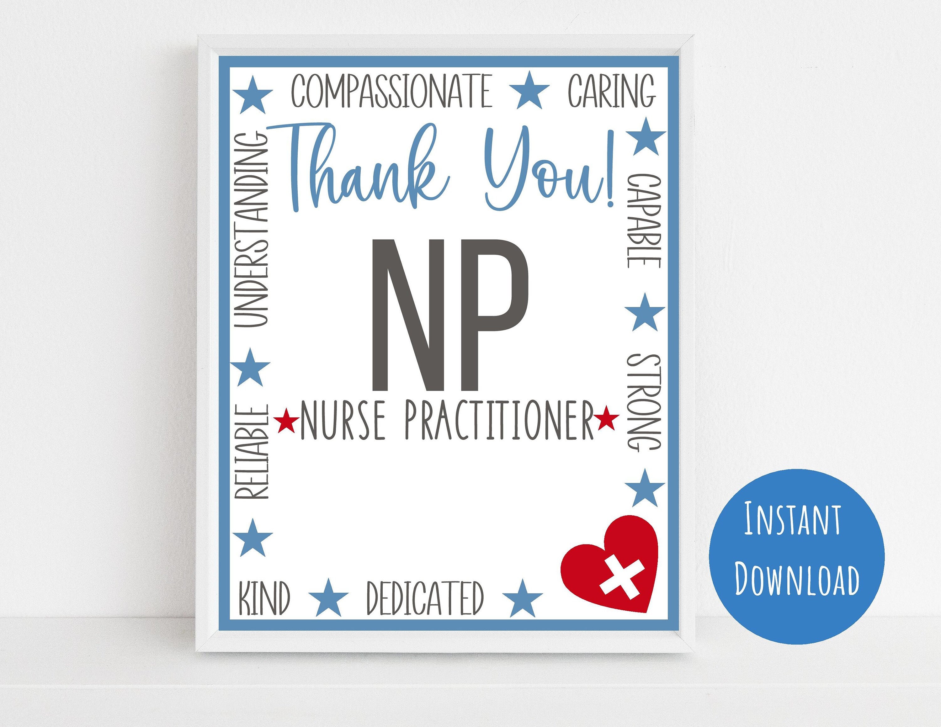 Nurse Practitioner Week Sign, Appreciation Sign for Nursing ...