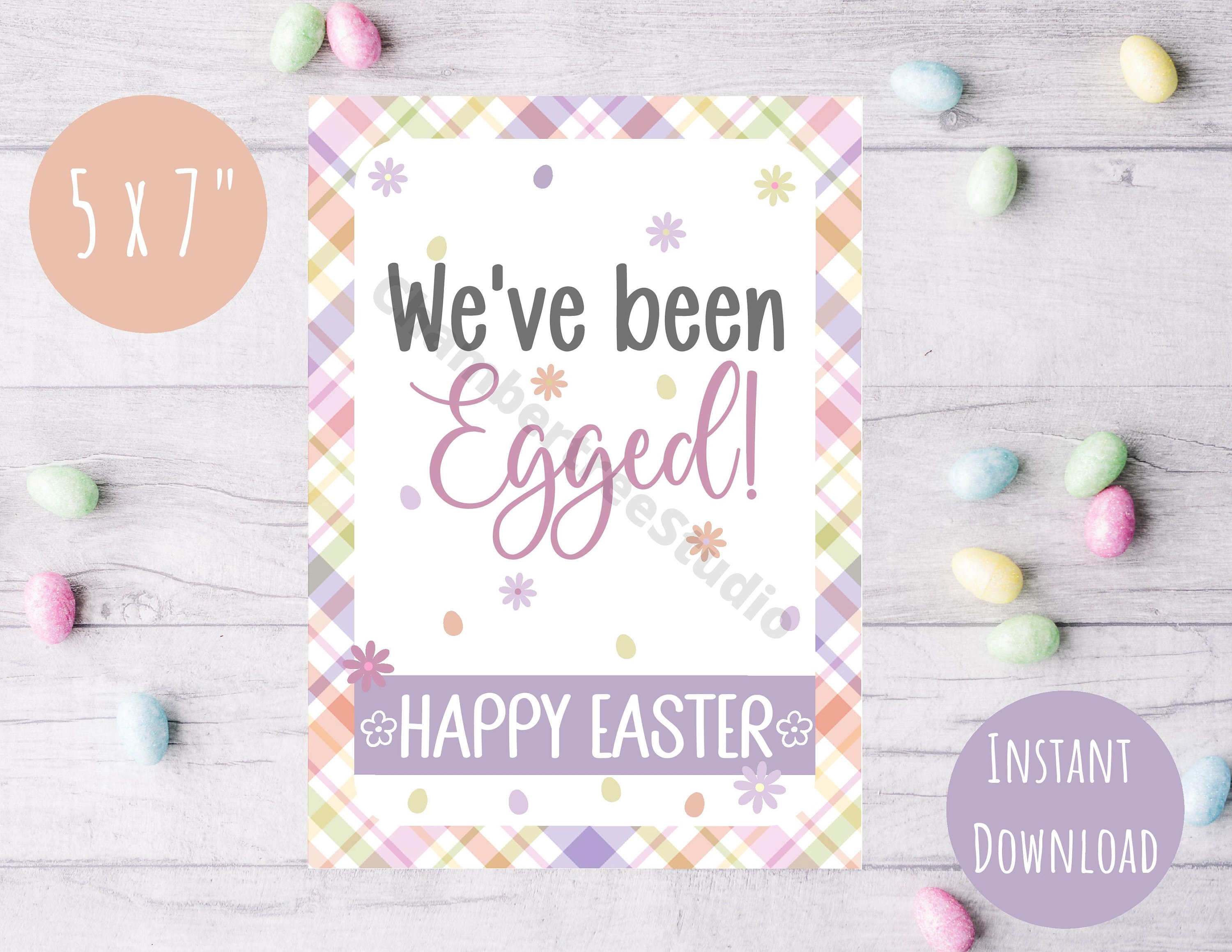 You've Been Egged, Easter Egg Game, Easter Egg Hunt, Neighborhood ...