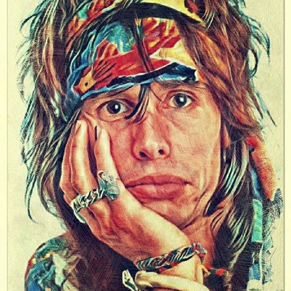 Steven Tyler Art - Etsy